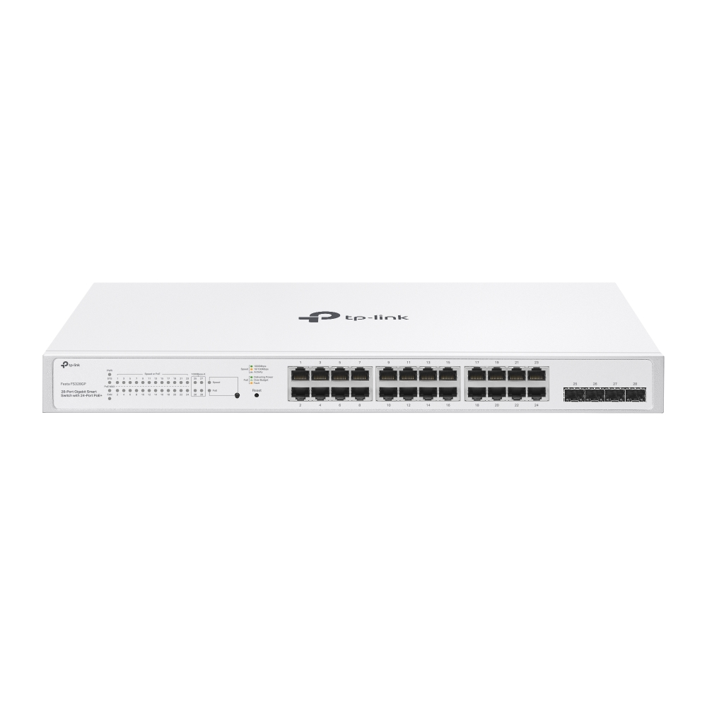 TP-Link - FS328GP Switch Smart Gigabit 28 Ports Avec 24 Ports Poe+